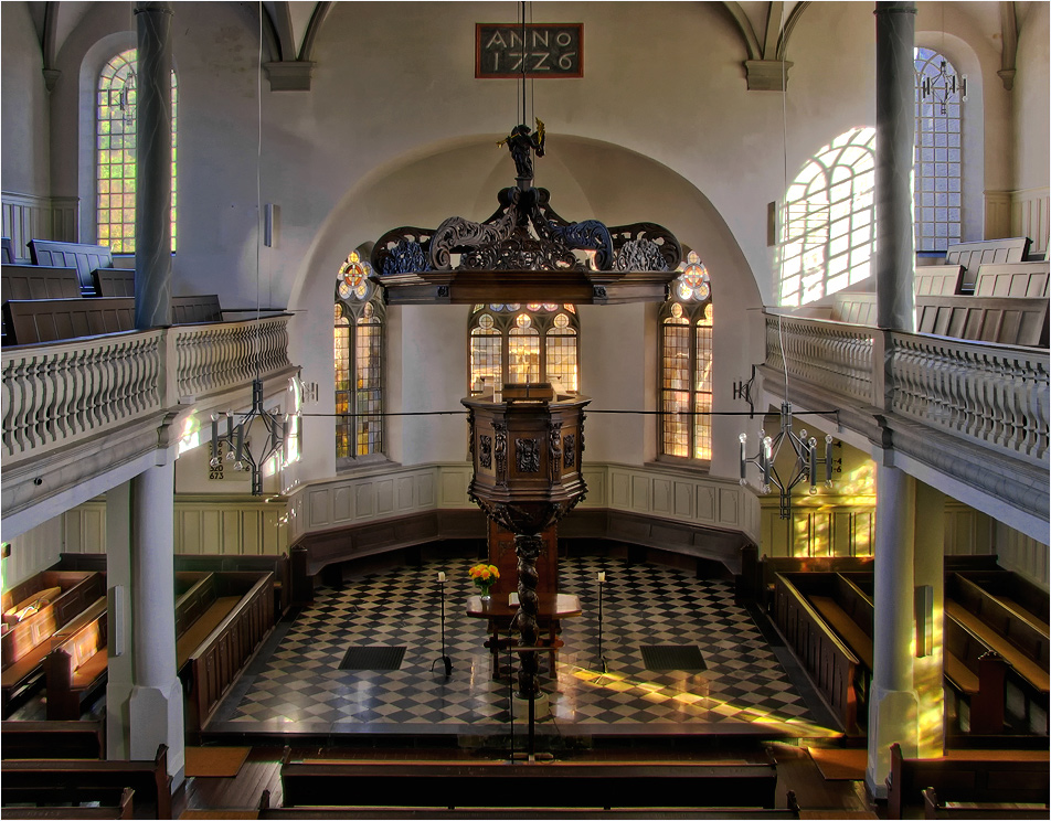 Alte Kirche Langenberg Foto & Bild | architektur, sakralbauten, innenansichten kirchen Bilder ...