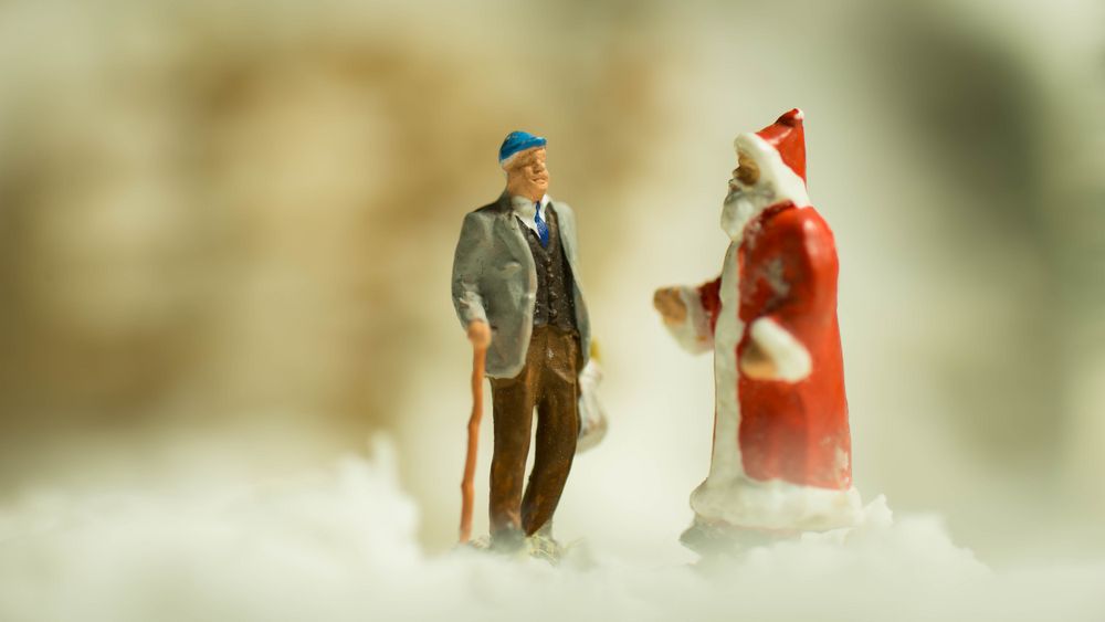 Alte Männer im Schnee Foto & Bild | stillleben, kunstfotografie & kultur, gratulation und ...