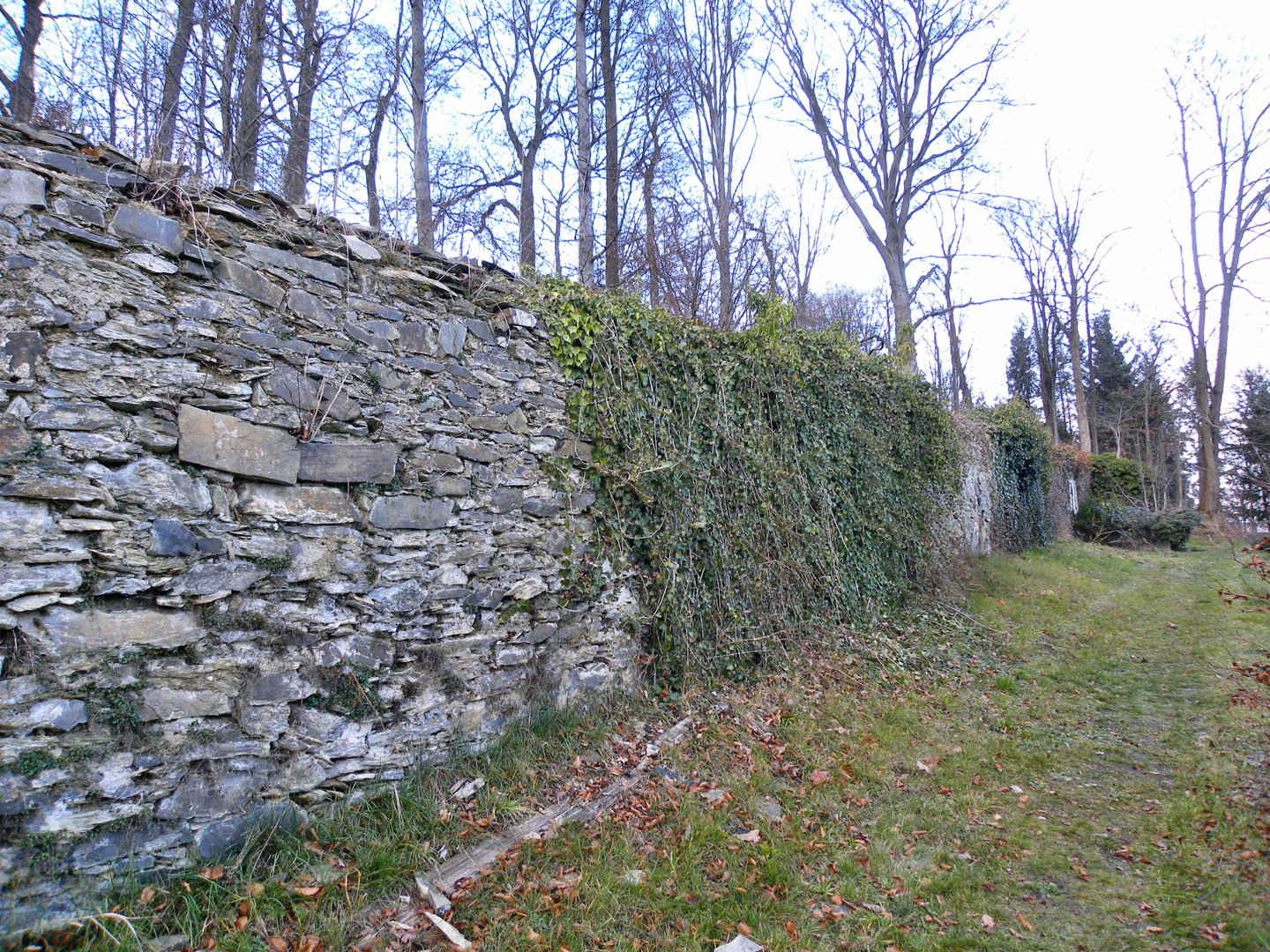 Alte Mauer Foto & Bild | weg, stillleben, landschaft Bilder auf ...