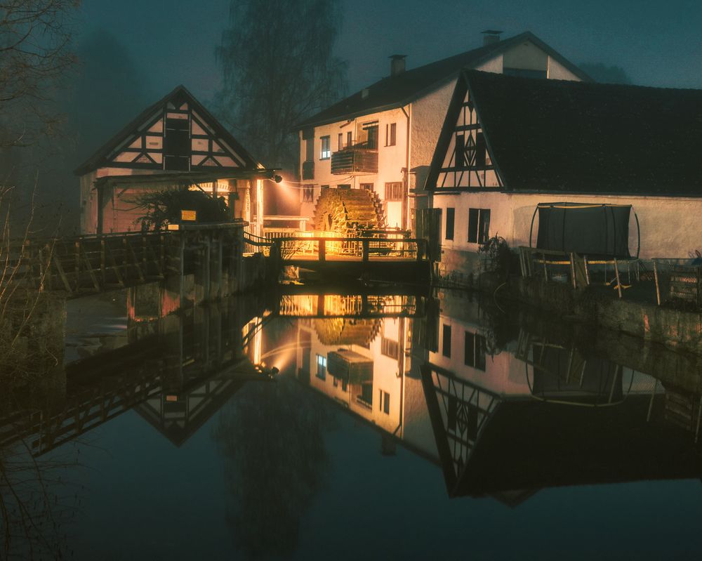 Alte Mühle Schnaitheim Foto & Bild | streetfotografie ohne menschen ...