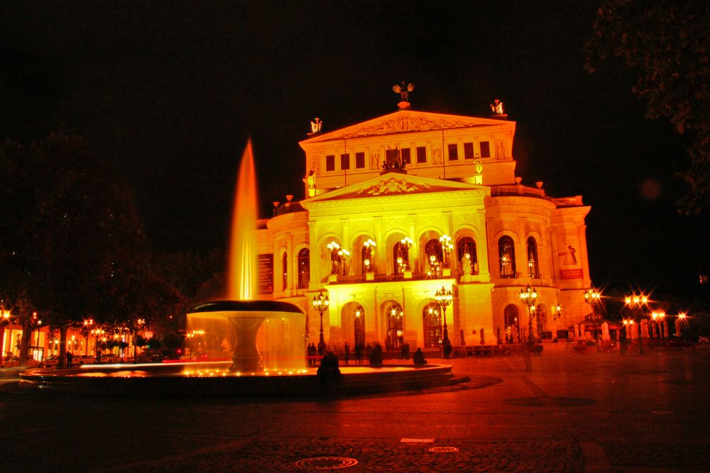Alte Oper Foto & Bild | architektur, architektur bei nacht, motive ...