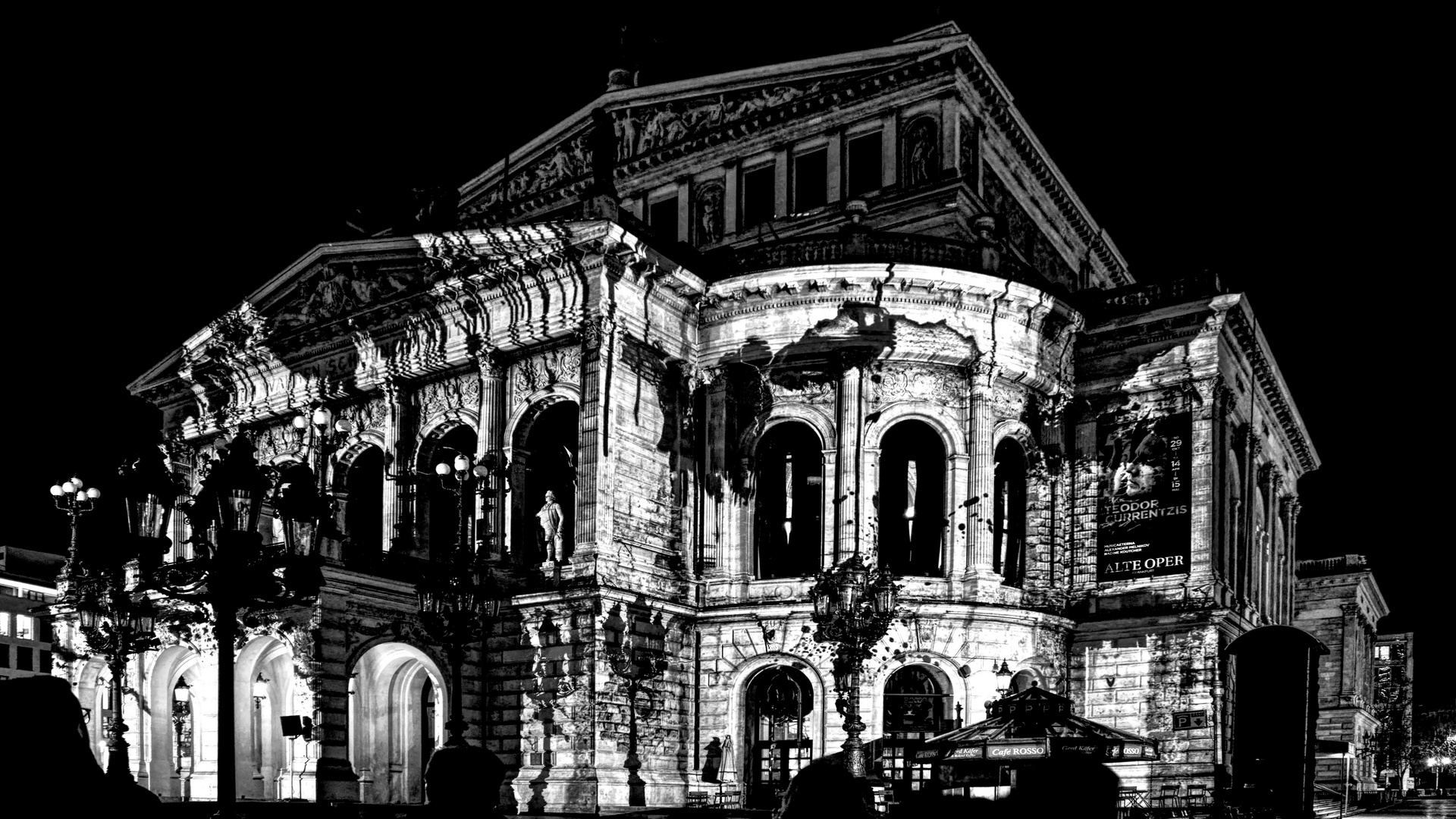 Alte Oper Frankfurt Foto & Bild | architektur, architektur bei nacht ...