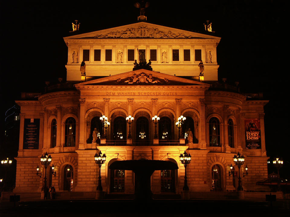 Alte Oper, Frankfurt Foto & Bild | architektur, youth Bilder auf ...