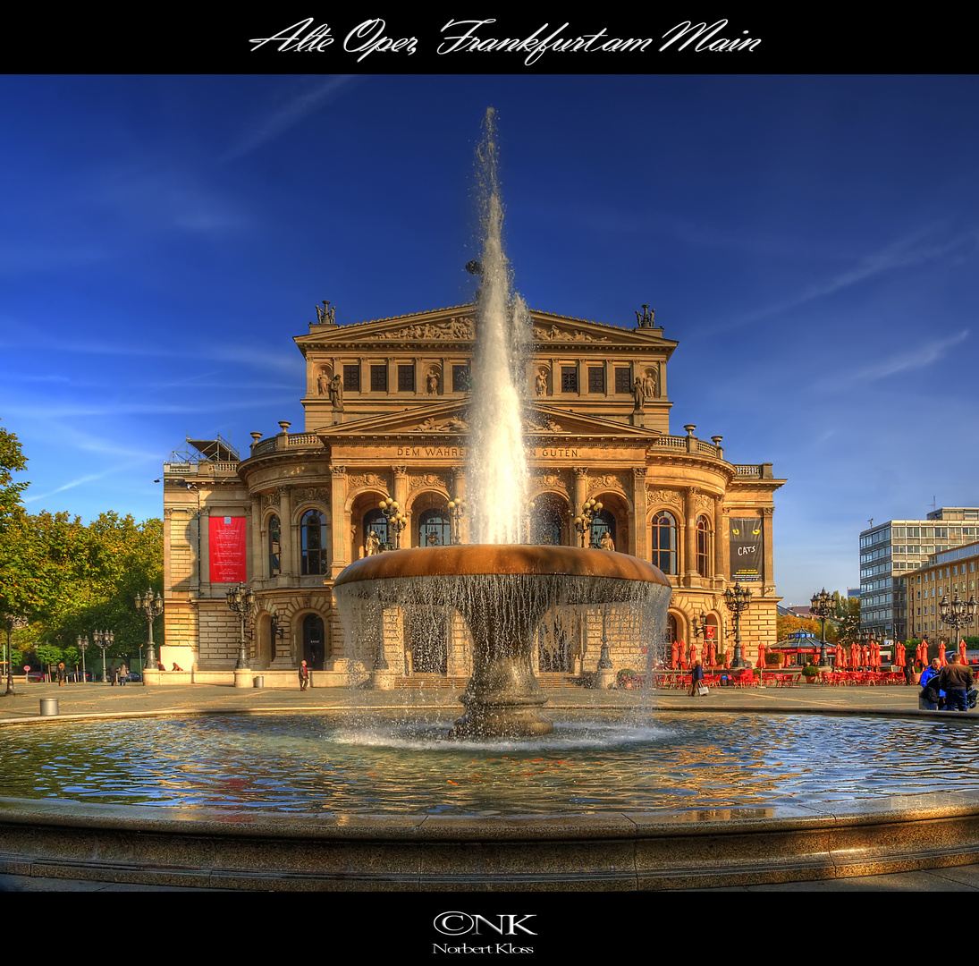 Alte Oper, Frankfurt am Main Foto & Bild | deutschland, europe, hessen ...