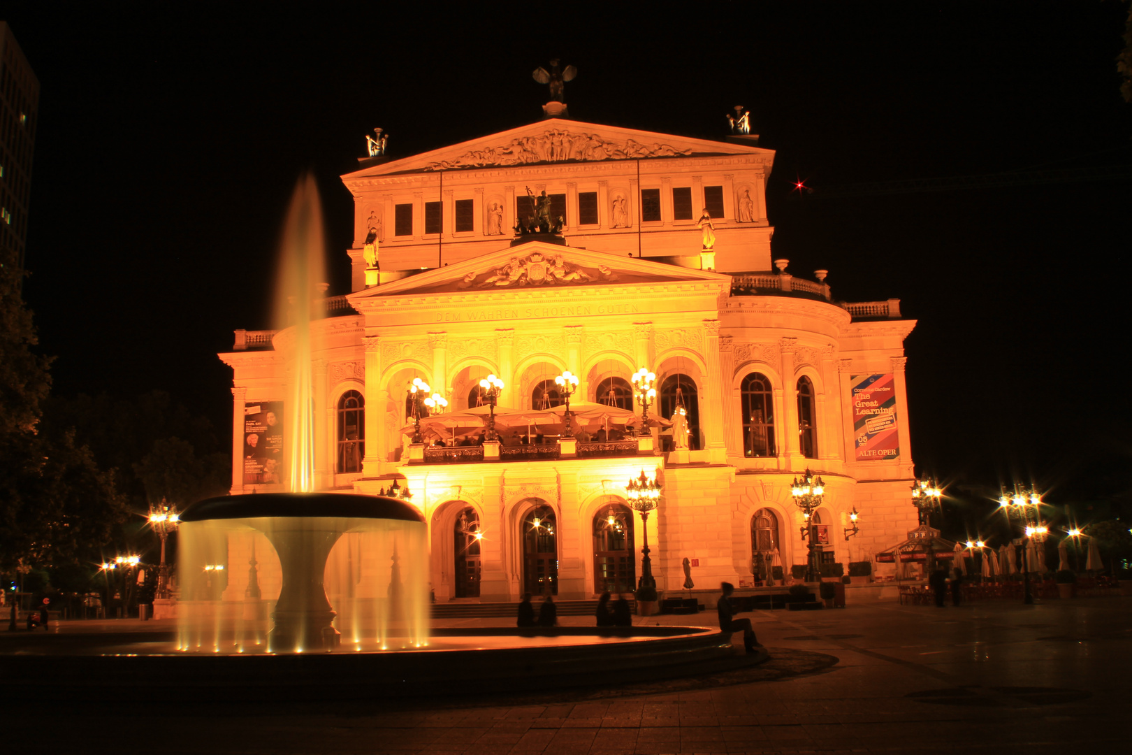 Alte Oper Frankfurt Foto & Bild | architektur, architektur bei nacht ...