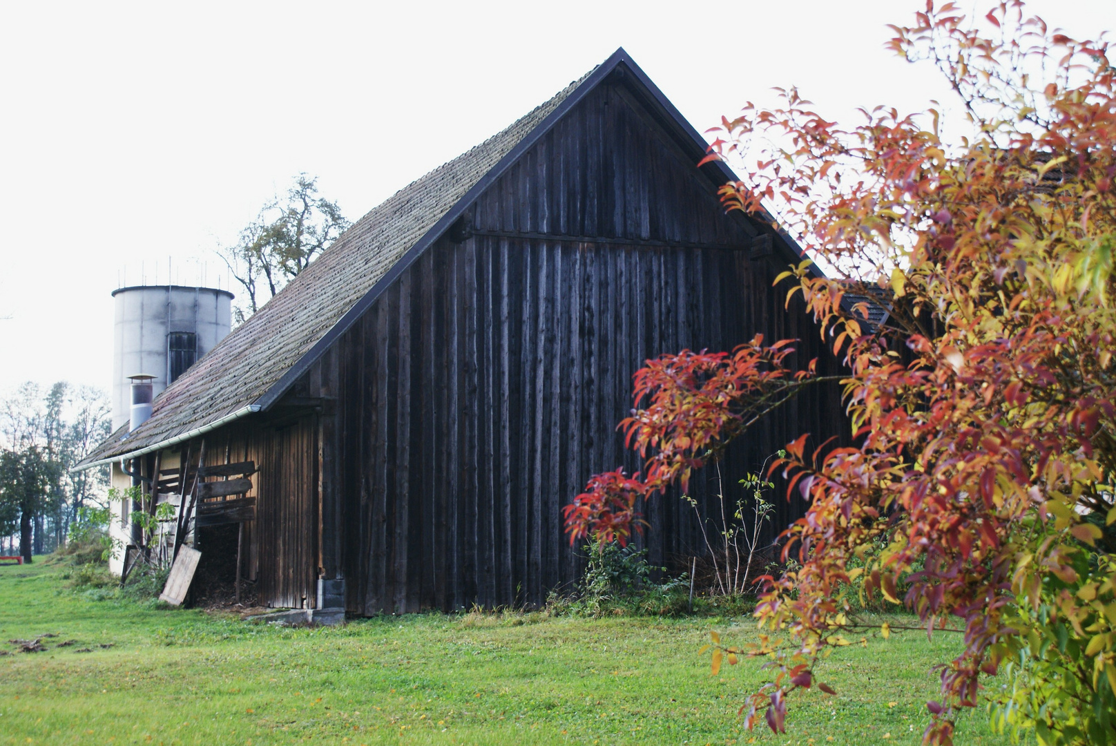 alte Scheune Foto & Bild | jahreszeiten, herbst, natur Bilder auf ...