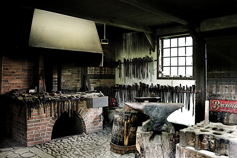 Alte Schmiede Foto & Bild | industrie und technik, handwerk, metall ...