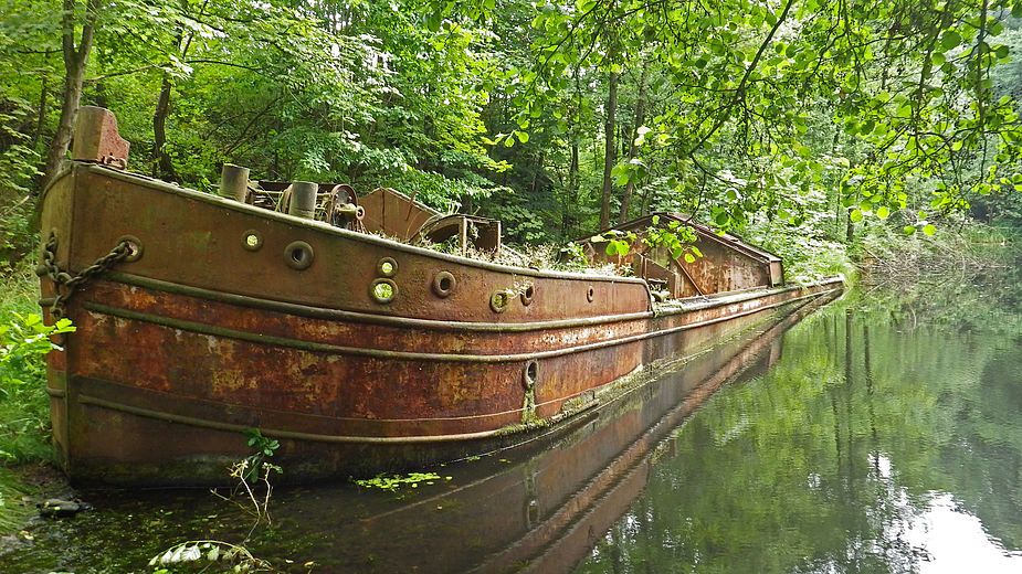 Alte Schute Foto & Bild | schiffe und seewege, schiffswracks, verkehr ...