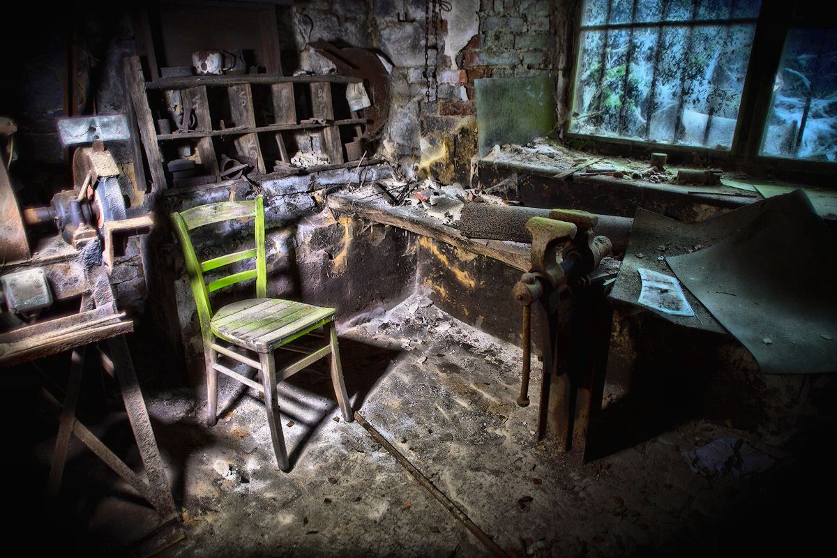 alte steinbruchschmiede... Foto & Bild | architektur, lost places ...