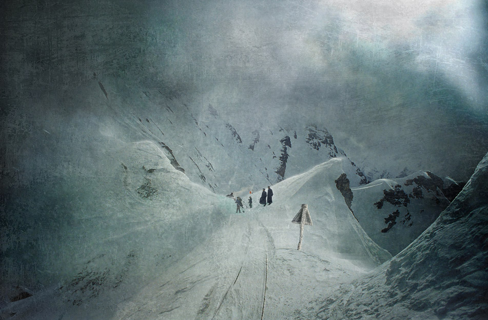 Alte Wege - Oben Foto & Bild | fotomontage, surreal, digiart Bilder auf fotocommunity