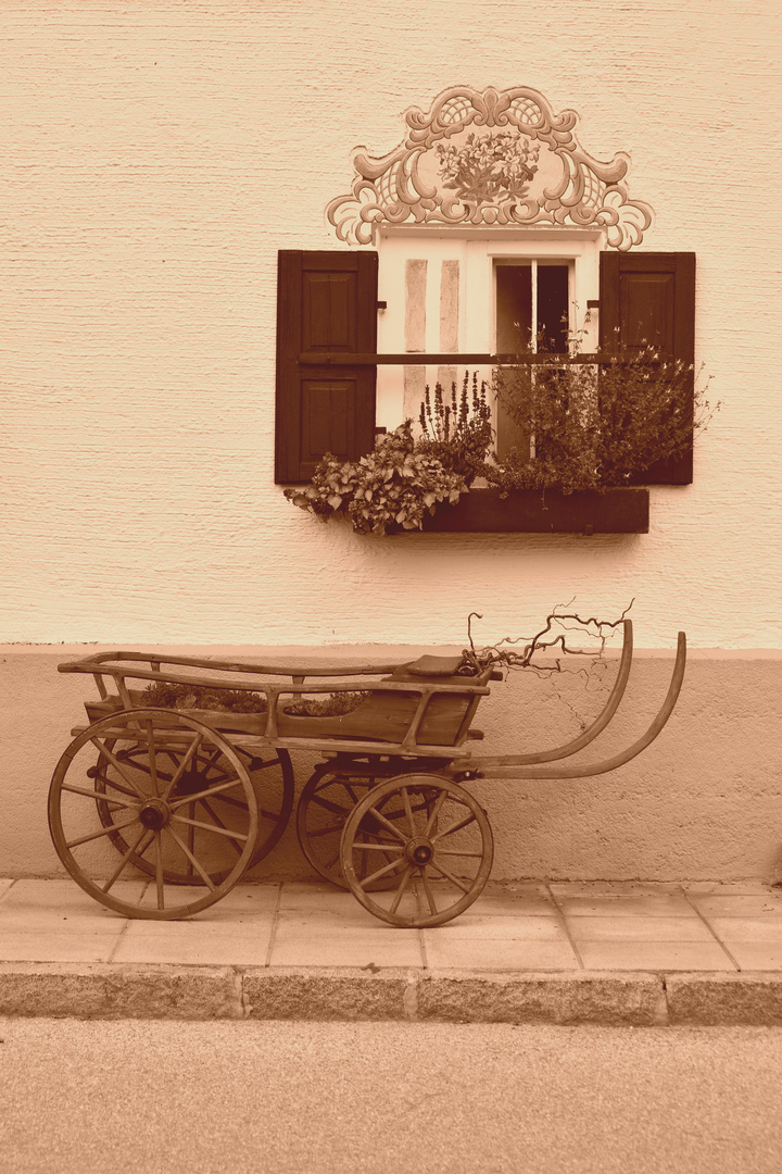 Alte Zeiten . Foto & Bild | fenster, ländlich, deko Bilder auf ...