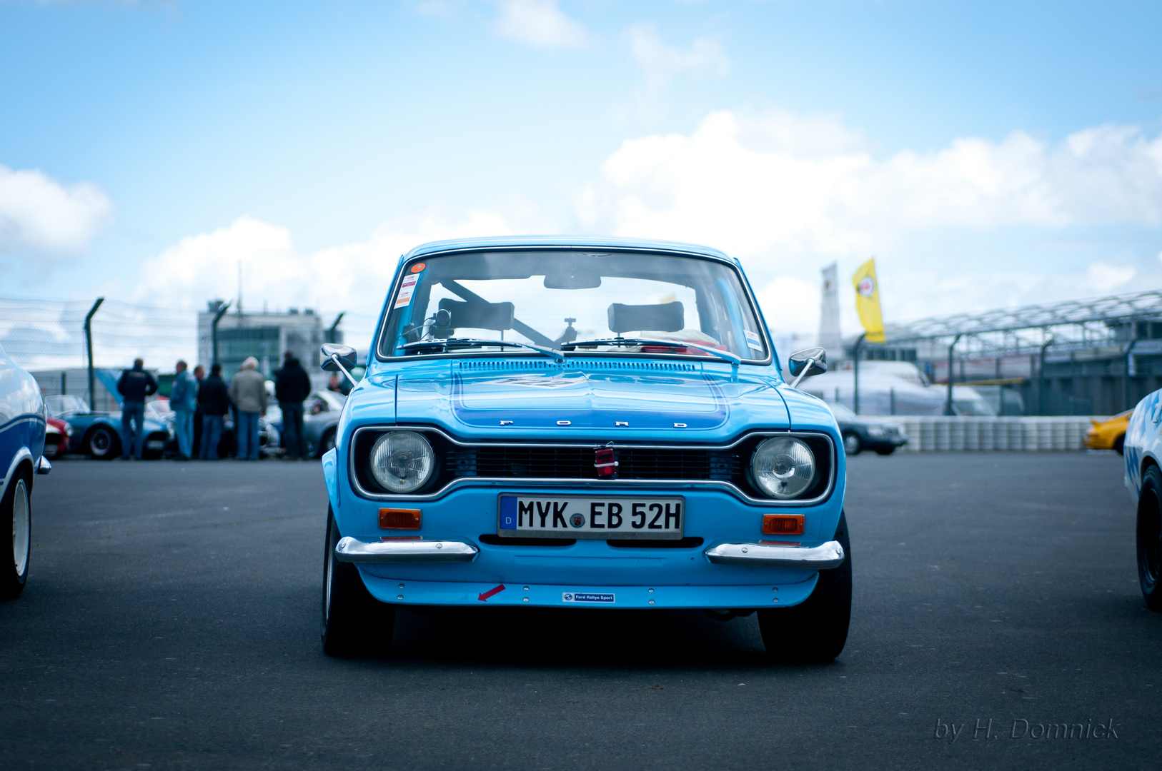 alter "Knochen" (Ford Escort MK1) beim Eifelrennen Nürburgring Foto ...