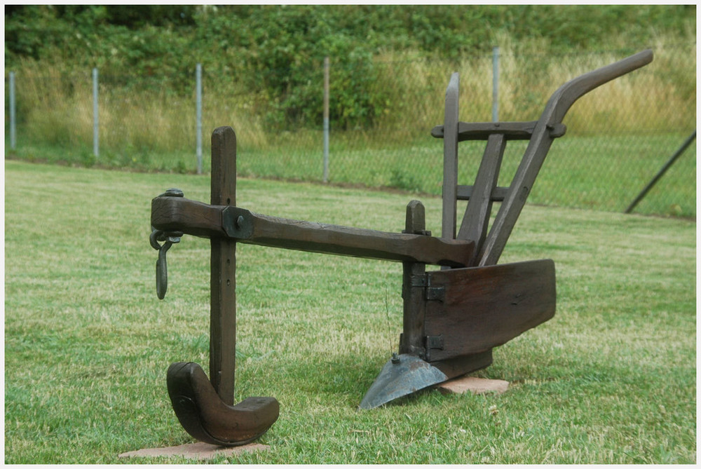 Alter Pflug Foto & Bild | industrie und technik, landwirtschaftliche ...