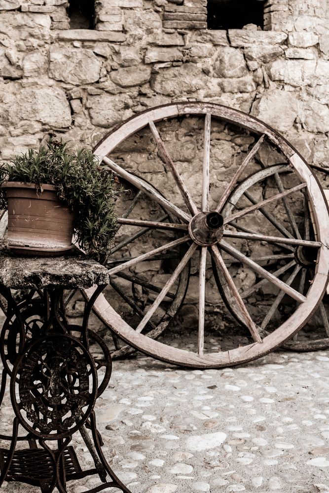 Altes Rad Foto & Bild | natur, landschaft Bilder auf fotocommunity