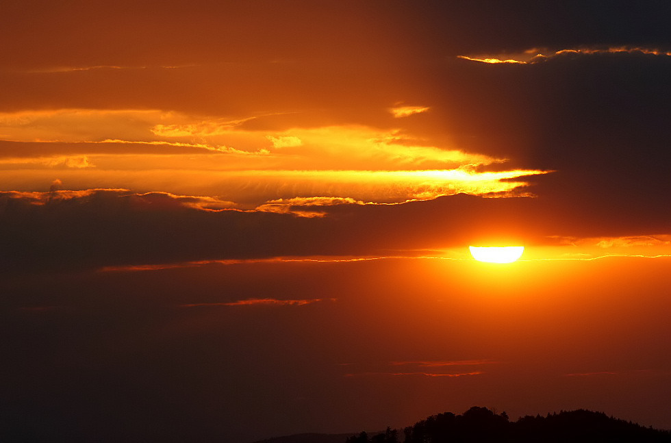 Am Abend... Foto & Bild | sonnenuntergänge, himmel & universum, natur ...
