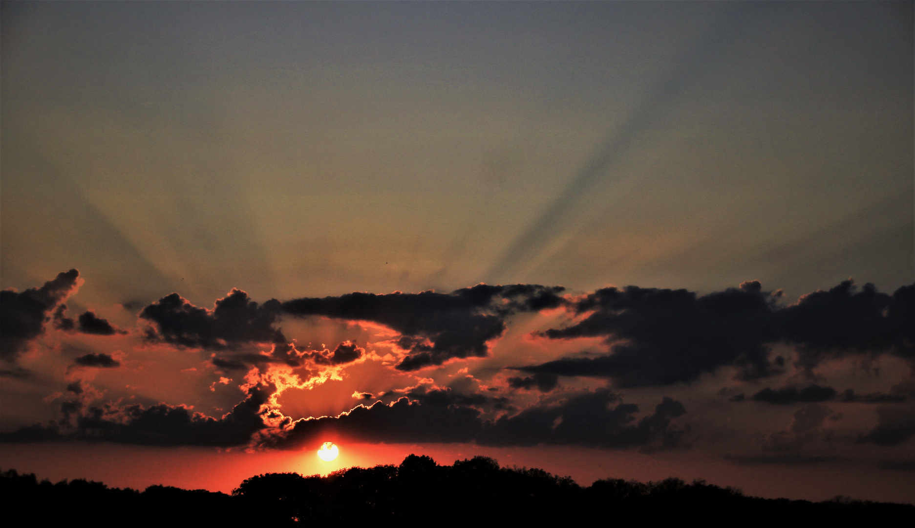 Am Abend Foto & Bild | sonnenuntergänge, himmel & universum, firmament ...