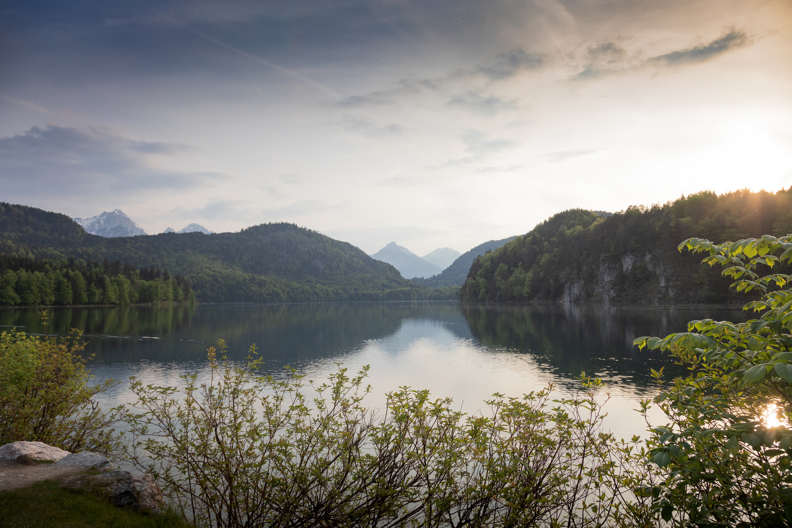 Am Alpsee Foto & Bild | frühling, natur, see Bilder auf fotocommunity