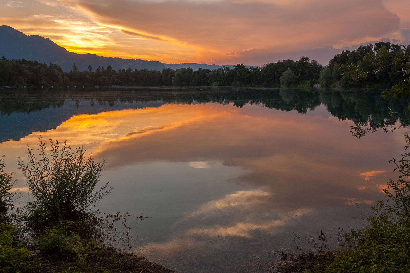 Am Baggersee Foto & Bild | natur, herbst, see Bilder auf fotocommunity