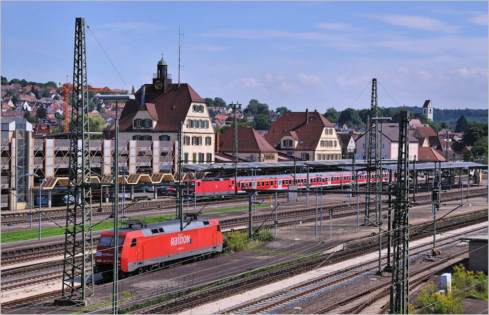 Am Bahnhof in Plochingen Foto & Bild | deutschland, europe, baden ...