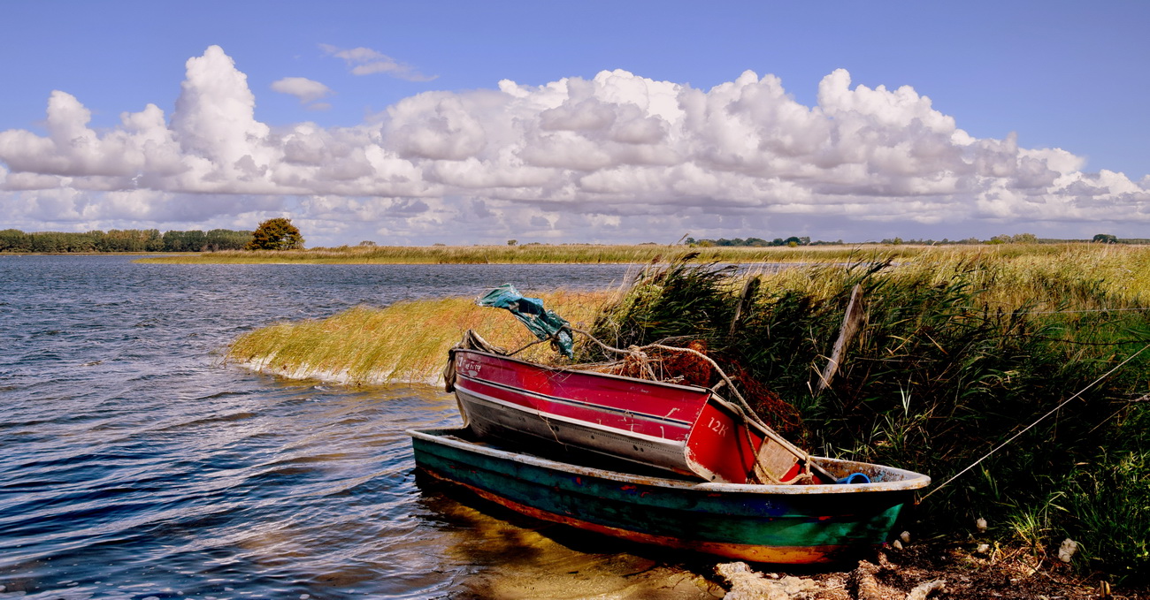 Am Bodden Foto & Bild | landschaft, himmel, wolken Bilder auf fotocommunity