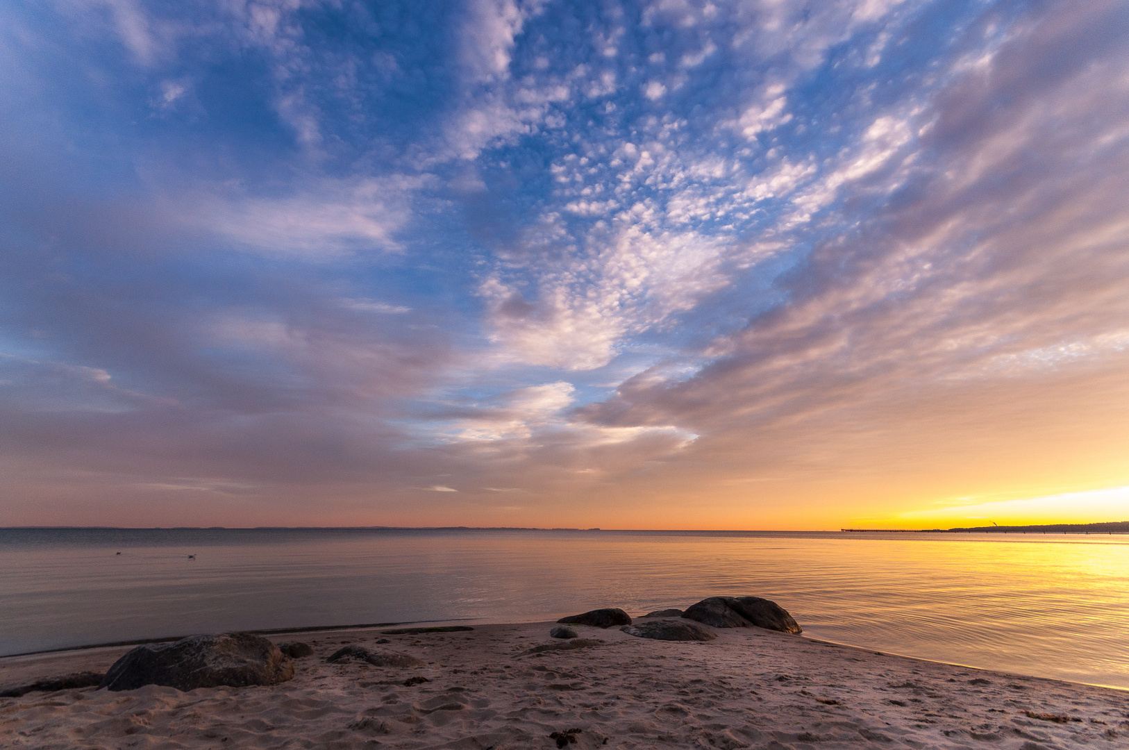 Am Bodden bei Lubmin Foto & Bild | sonnenaufgang, himmel, natur Bilder ...