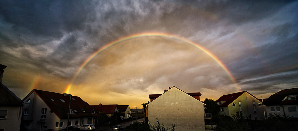 Am Ende des Regenbogens ist ein Schatz..... Foto & Bild | opt ...