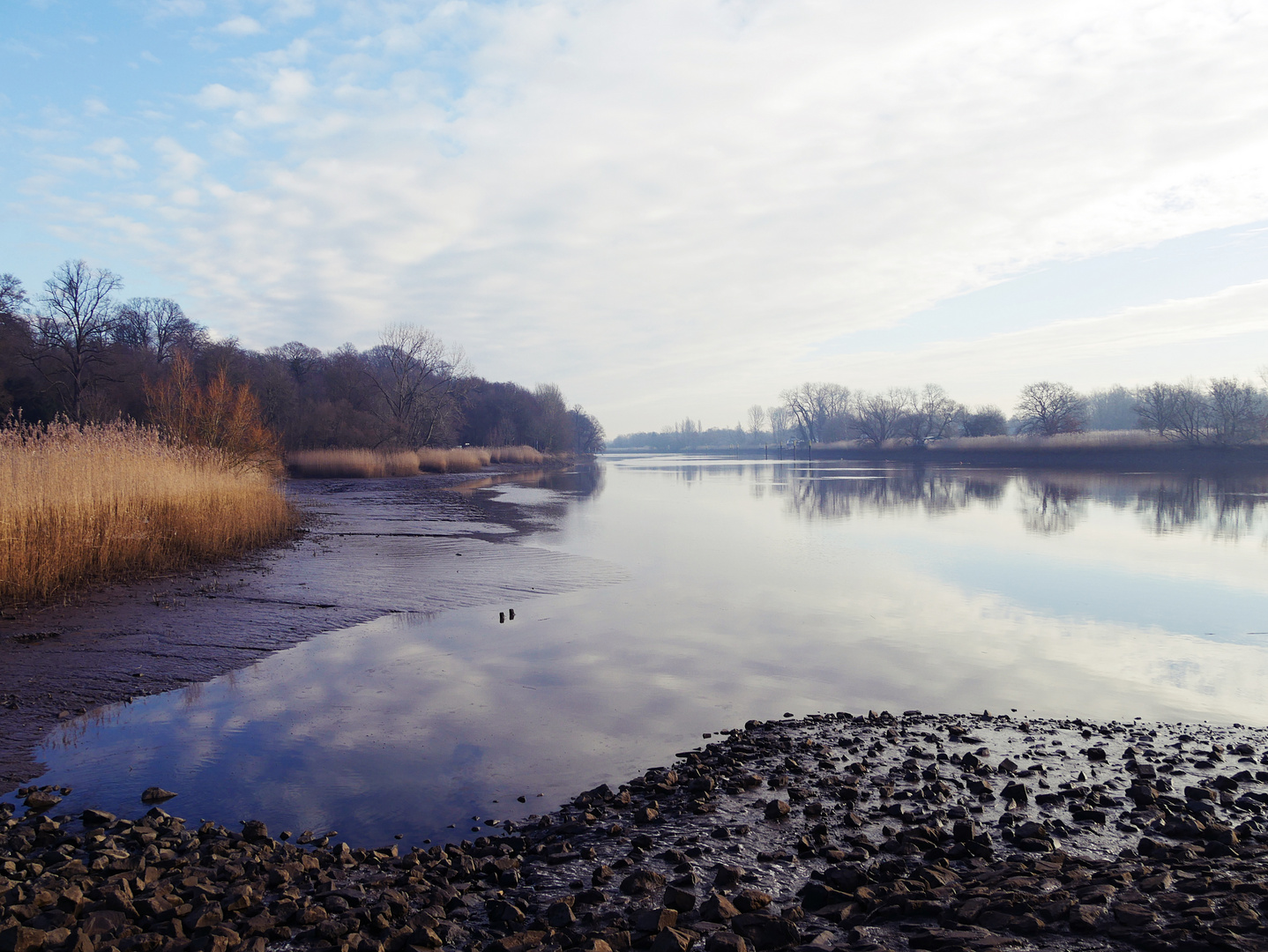 Am Fluss... Foto & Bild | landschaft, himmel, projekte Bilder auf ...