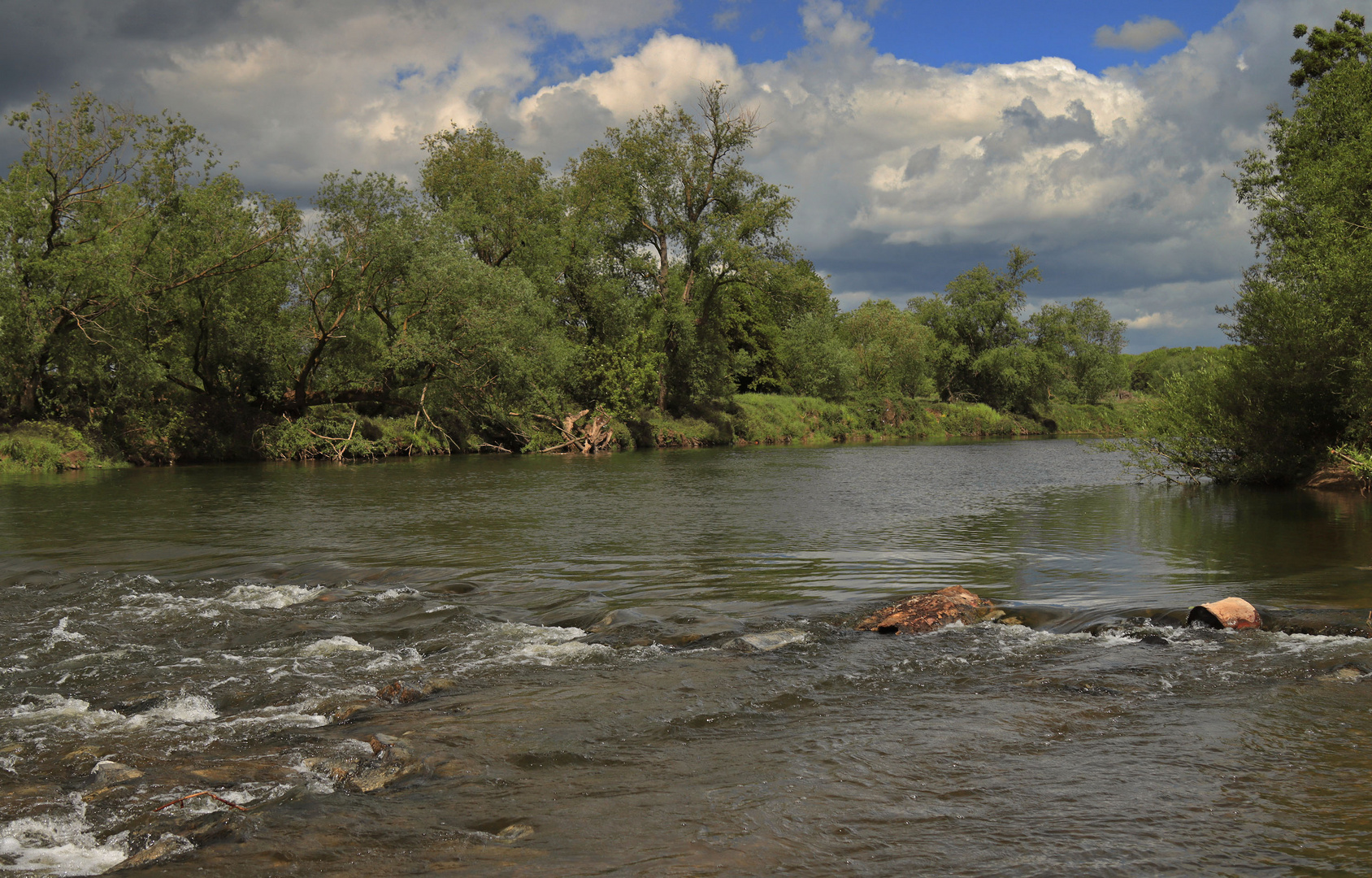Am Fluß Foto & Bild | natur, landschaft, bach, fluss & see Bilder auf ...