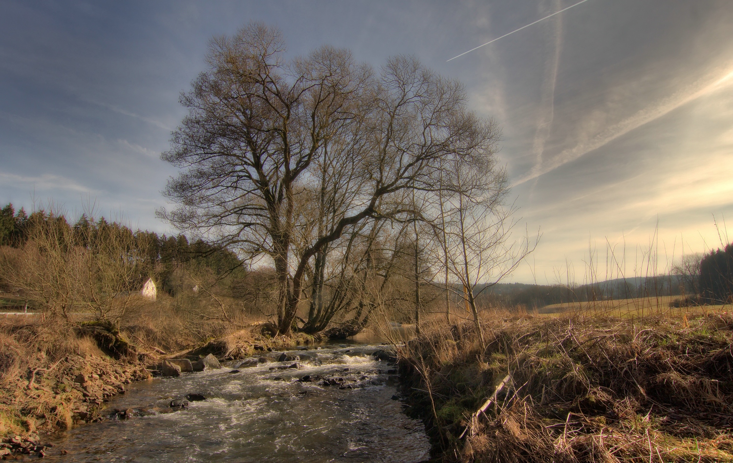 Am Fluss Foto & Bild | deutschland, europe, nordrhein- westfalen Bilder ...