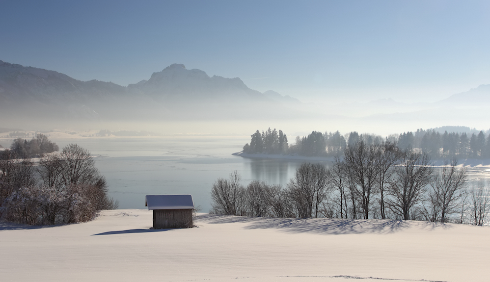 Am Forggensee Foto & Bild | world, winter, bayern Bilder auf fotocommunity