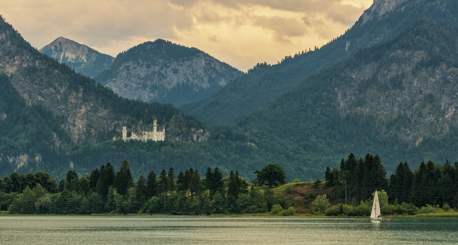 Am Forggensee Foto & Bild | world, youth, landschaften Bilder auf ...