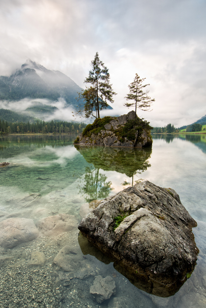 Am Hintersee Foto & Bild | sonnenaufgang, natur, langzeitbelichtung ...