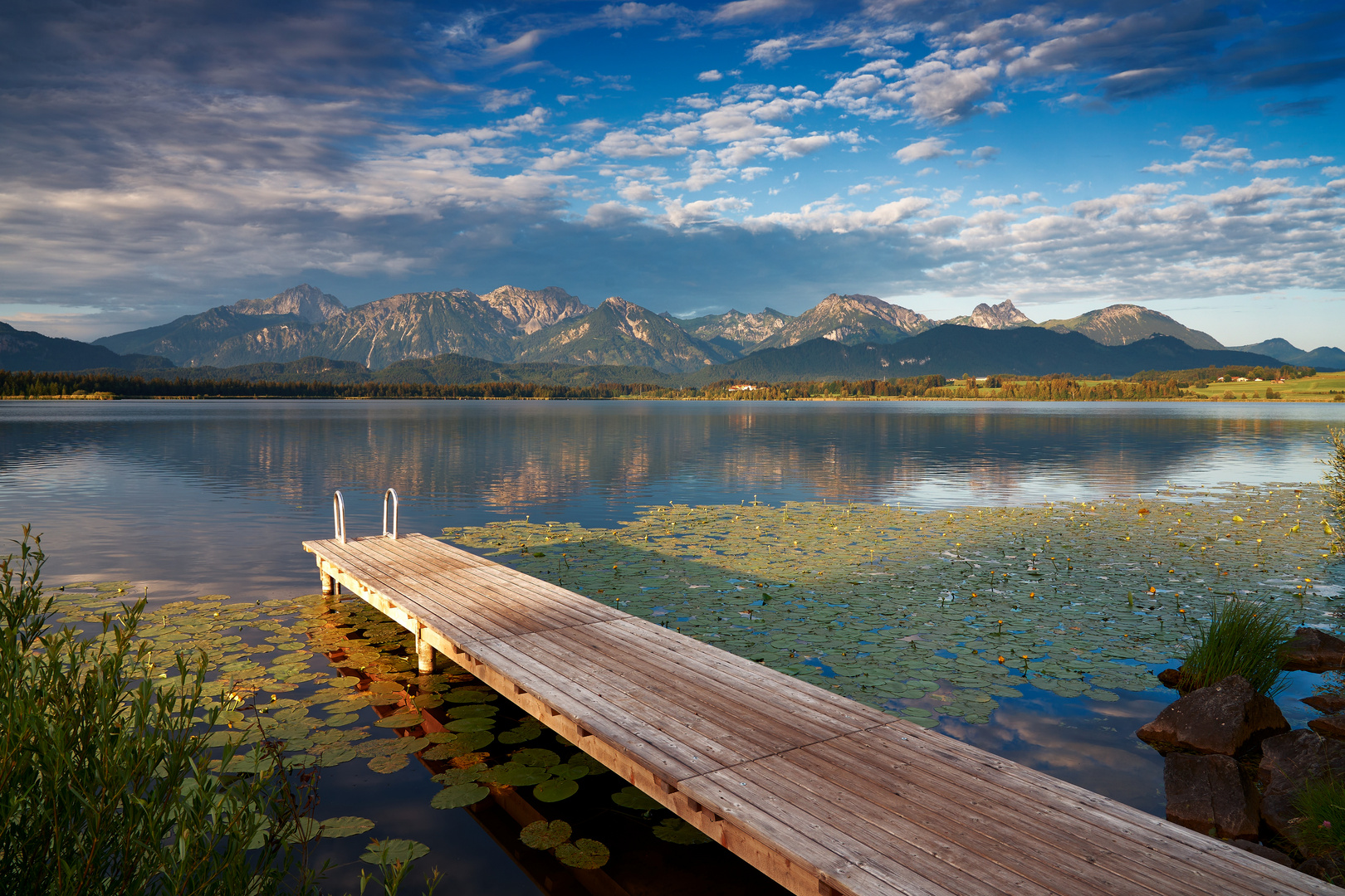 Am Hopfensee Foto & Bild | deutschland, europe, bayern Bilder auf ...