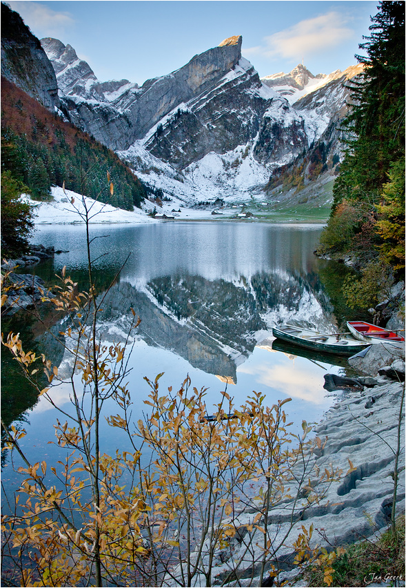 Am kalten See Foto & Bild | landschaft, berge, bergseen Bilder auf ...