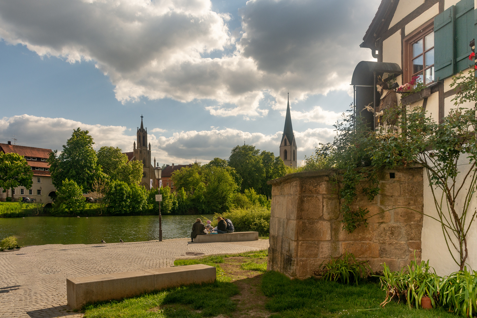 Am Neckar Foto & Bild | architektur, deutschland, europe Bilder auf ...