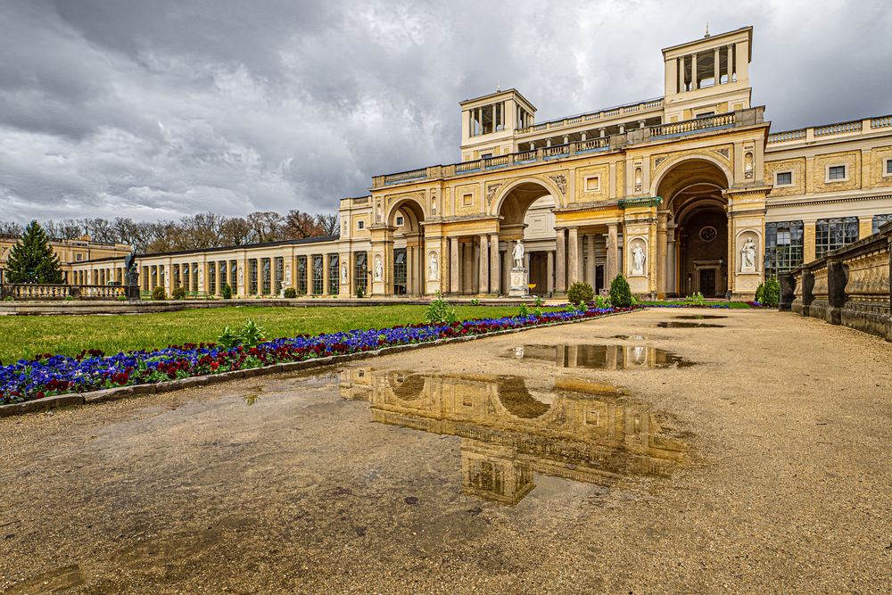 Am Orangerieschloss Foto & Bild | brandenburg, architektur, spiegelung Bilder auf fotocommunity