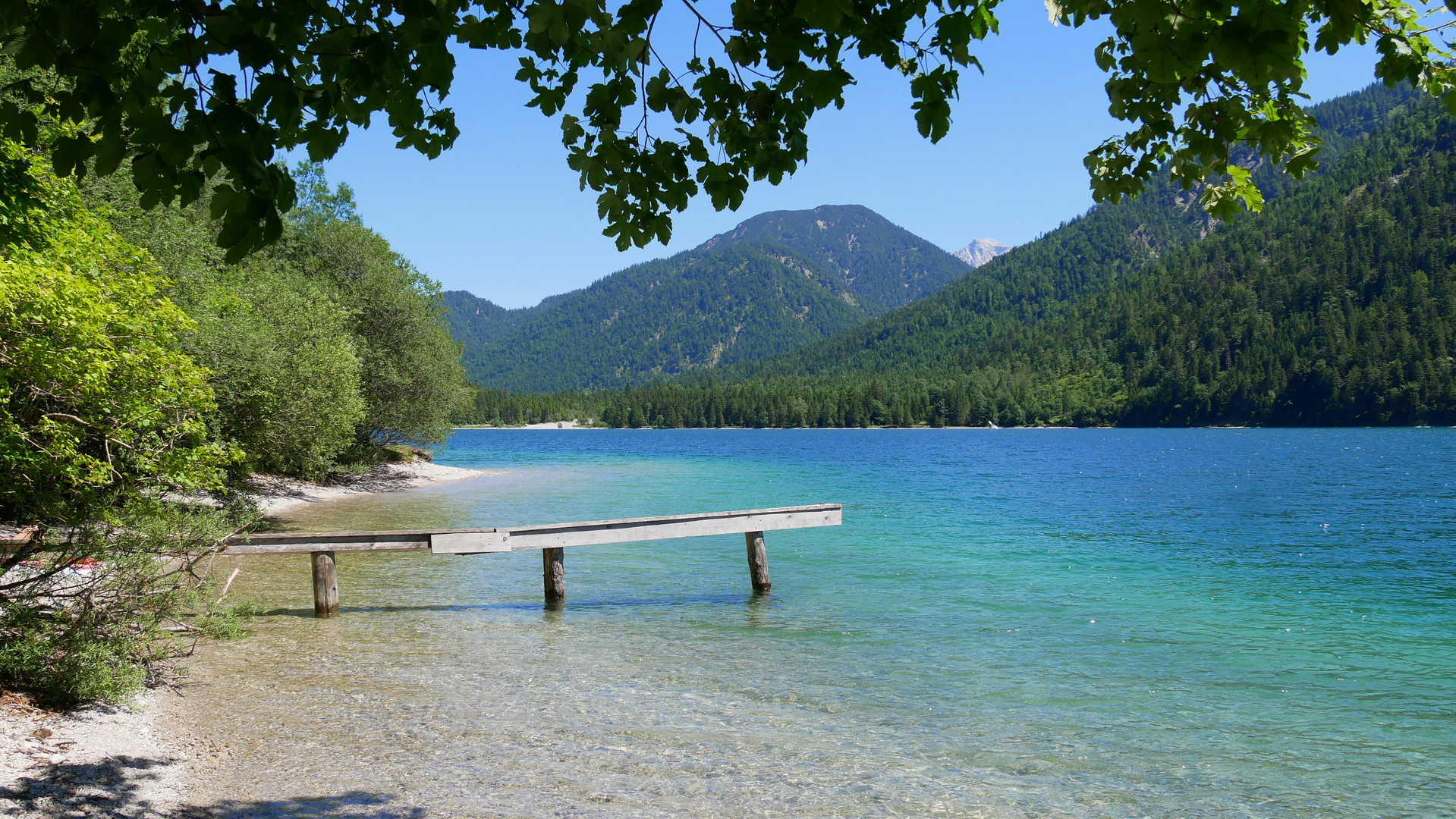 Am Plansee Foto & Bild | landschaft, bach, fluss & see, see, teich ...