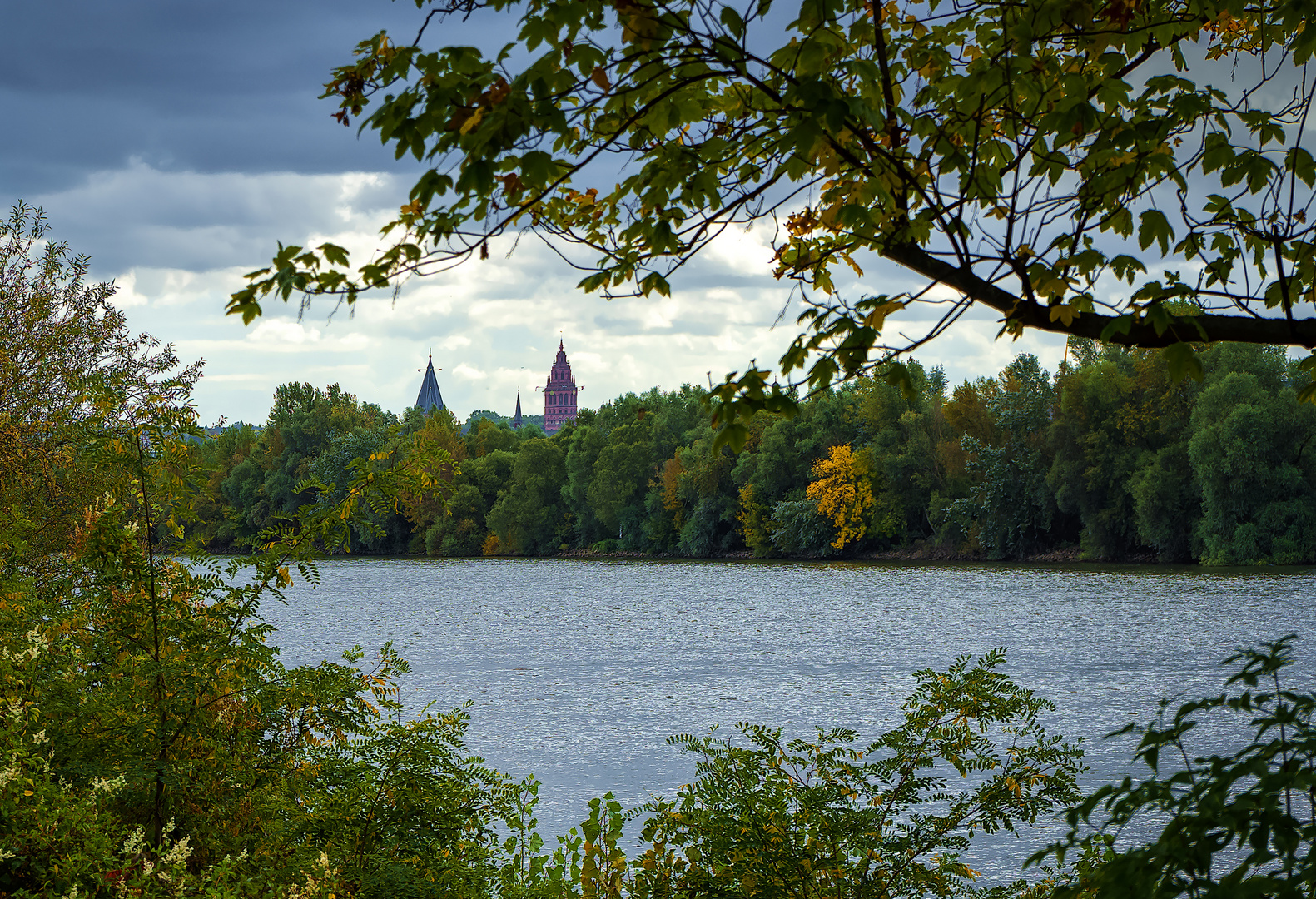 Am Rhein bei Mainz-Kastel - 3. Oktober 2017 Foto & Bild | landschaft ...