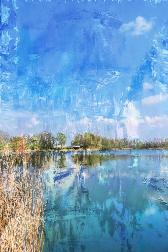 Am See Foto & Bild | himmel, digiart, see Bilder auf fotocommunity