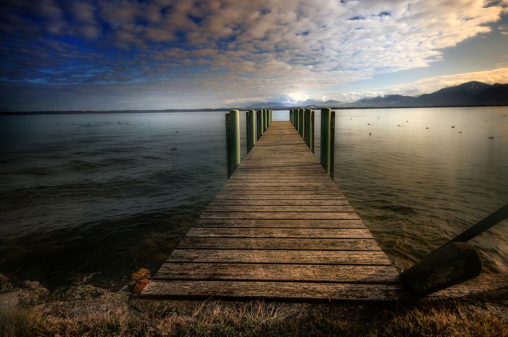 am Steg ..... Foto & Bild | sonnenuntergang, stille, steg Bilder auf ...