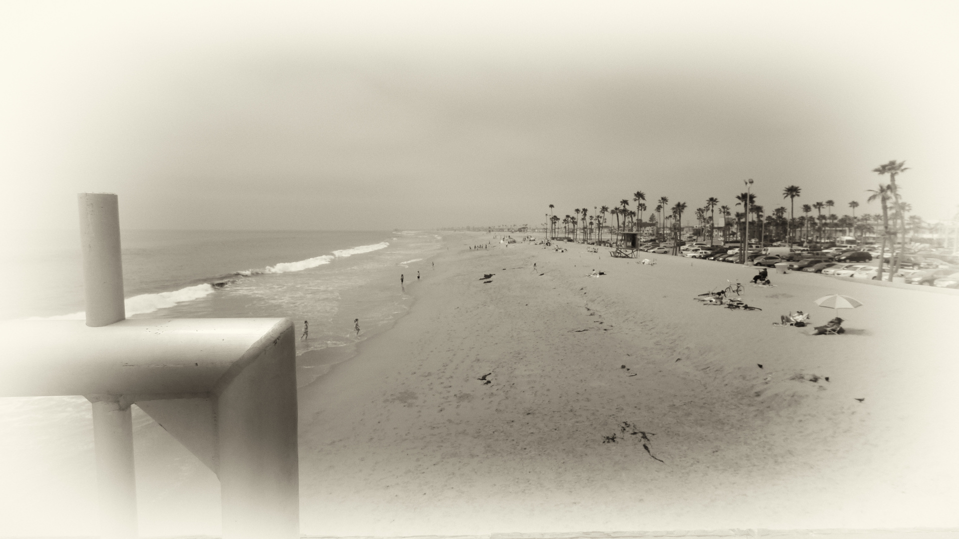 Am Strand Foto & Bild | fotokunst, monochrome fine art, sw-versuche ...