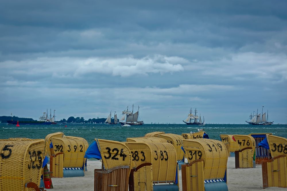 Am Strand von Laboe Foto & Bild | world, ostsee, strand Bilder auf ...