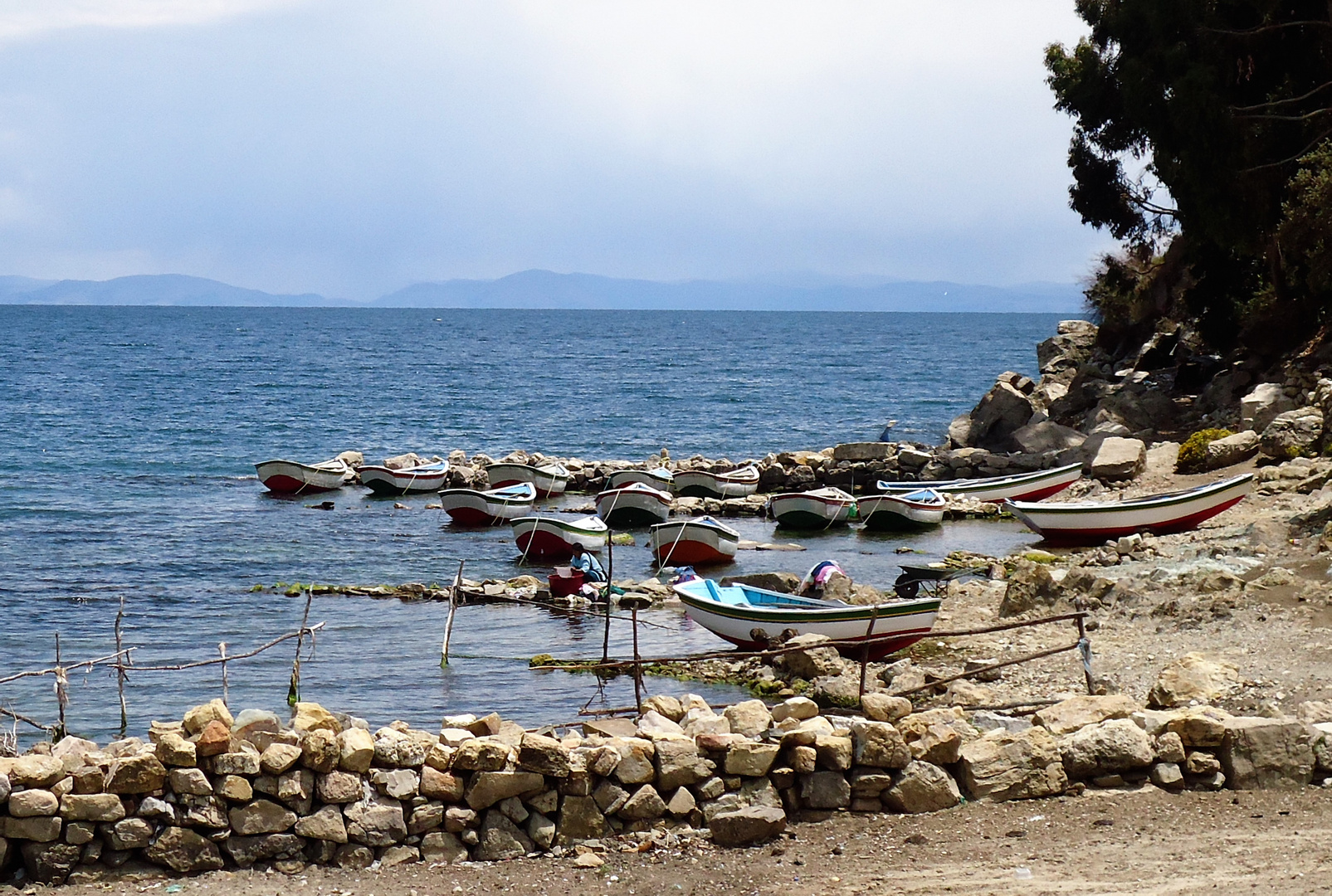 Am Titicacasee Foto & Bild | see, horizont, boote Bilder auf fotocommunity