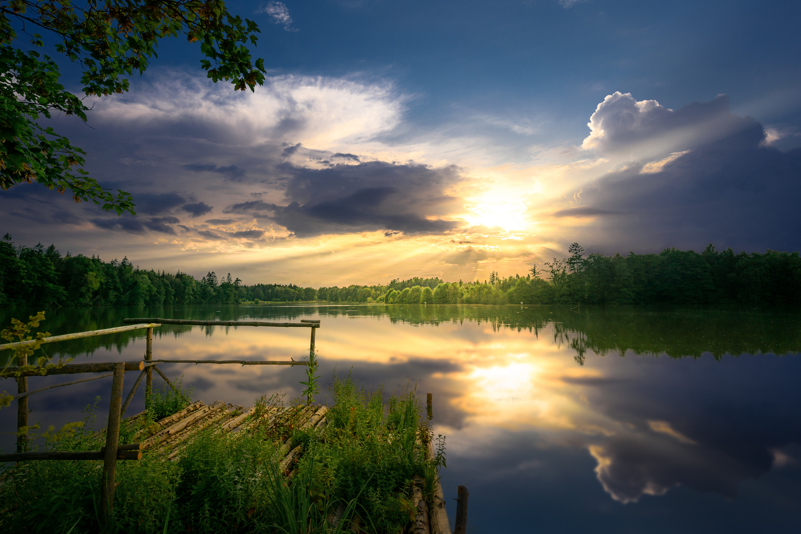 Am Weiher Foto & Bild | landschaft, bach, fluss & see, see, teich ...