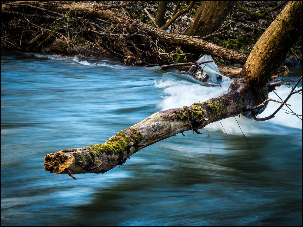 Am wilden Fluss ;-)) Foto & Bild | frühling, natur, langzeitbelichtung ...