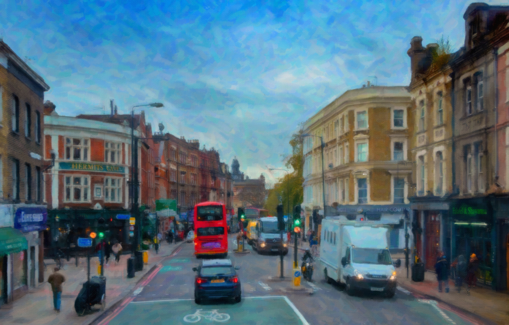 Ambiance londonienne Foto & Bild | edition numérique, art, street ...