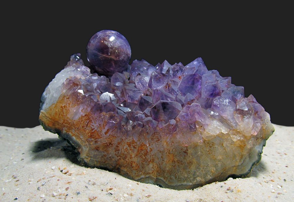 Amethyst Foto & Bild | natur, kugel, steine Bilder auf fotocommunity