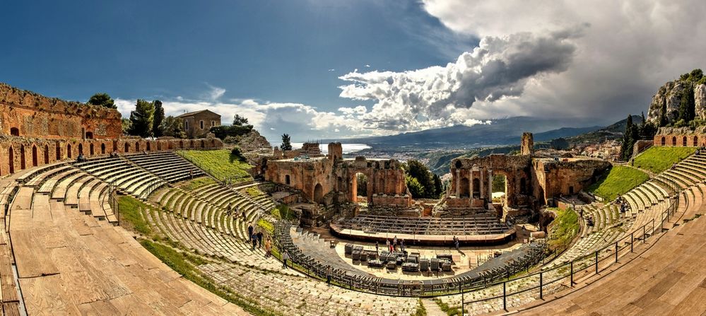 Amphitheater Foto & Bild | europe, italy, vatican city, s marino, italy ...