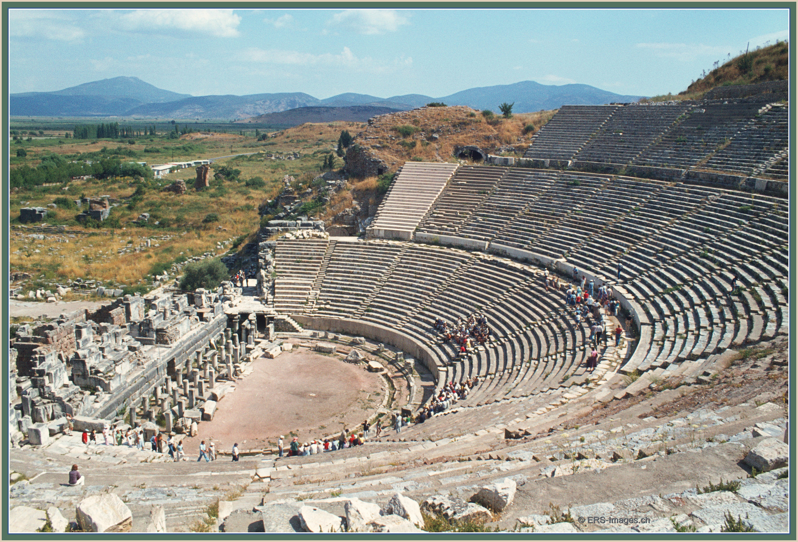 Amphitheater Ephesus TR 1978 © Foto & Bild | europe, turkey, ephesus ...