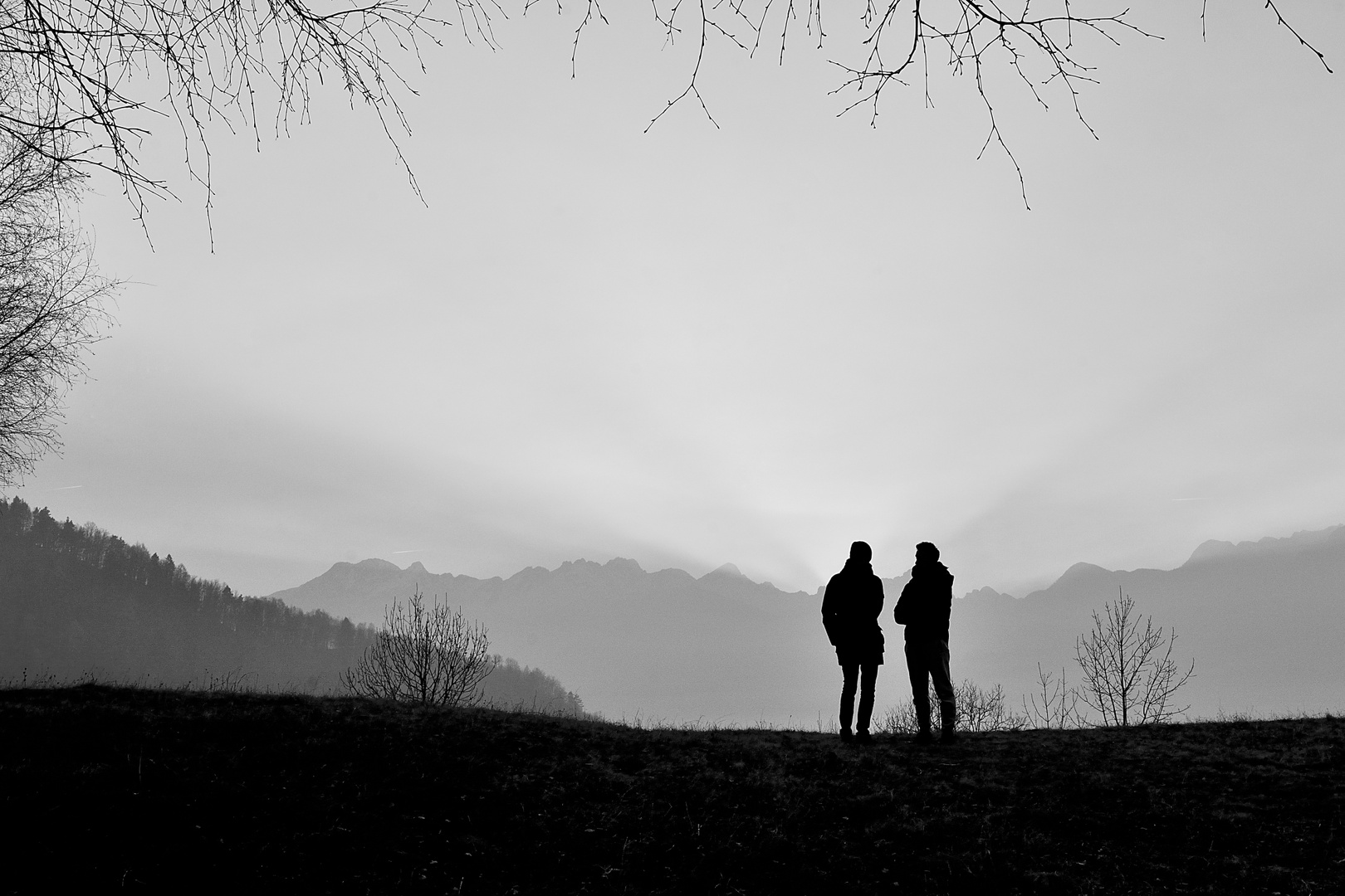 Ampie vedute Foto % Immagini| tecniche speciali, bianco e nero, people ...